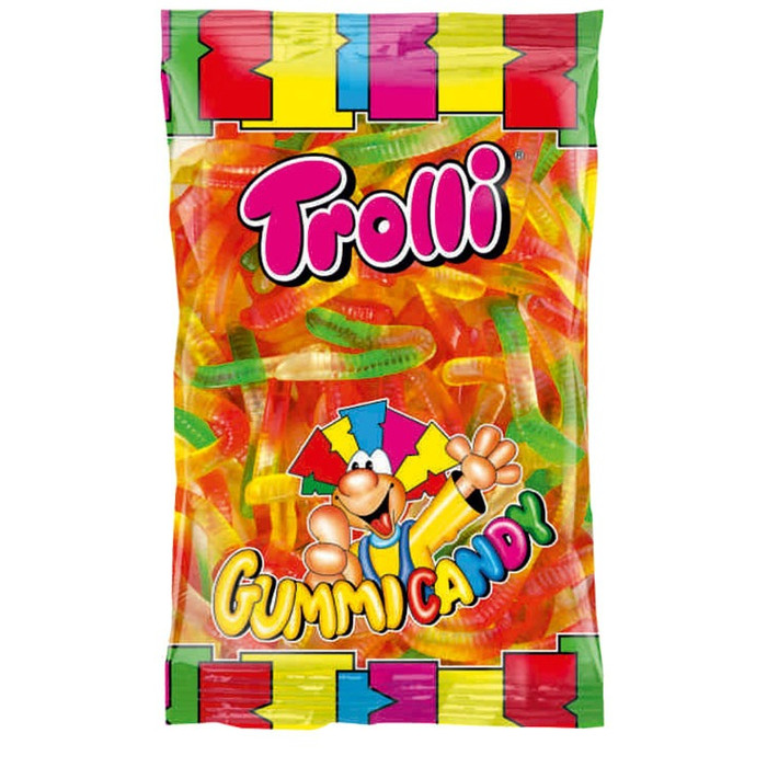 Trolli Gumicukor Gumi(Neon) kukac 1000g - Trolli - Édességek webáruháza