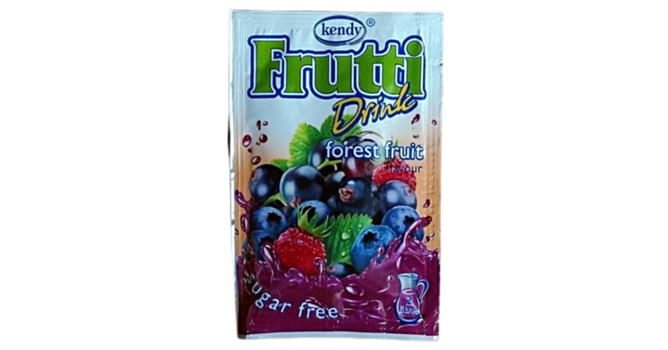 Kendy Frutti Erdei Gyümölcs Ízű Italpor Hozzáadott Cukor Nélkül 8,5g ...