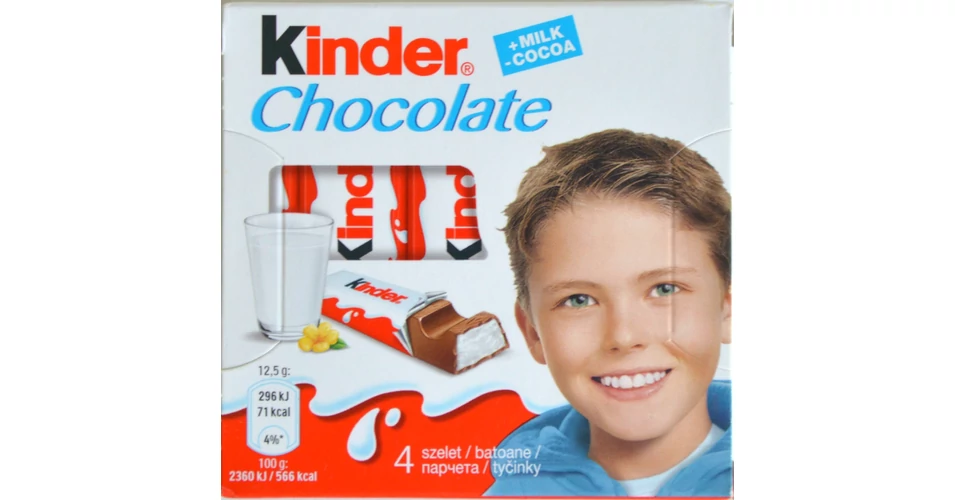 Kinder Csokoládé 4x12,5g - Csokiszelet - Édességek webáruháza