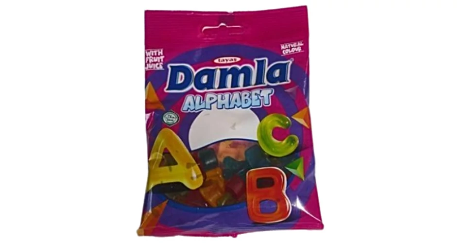 Damla Alphabet Vegyes Gyümölcs Ízű Gumicukor 80g - Damla, Damel ...