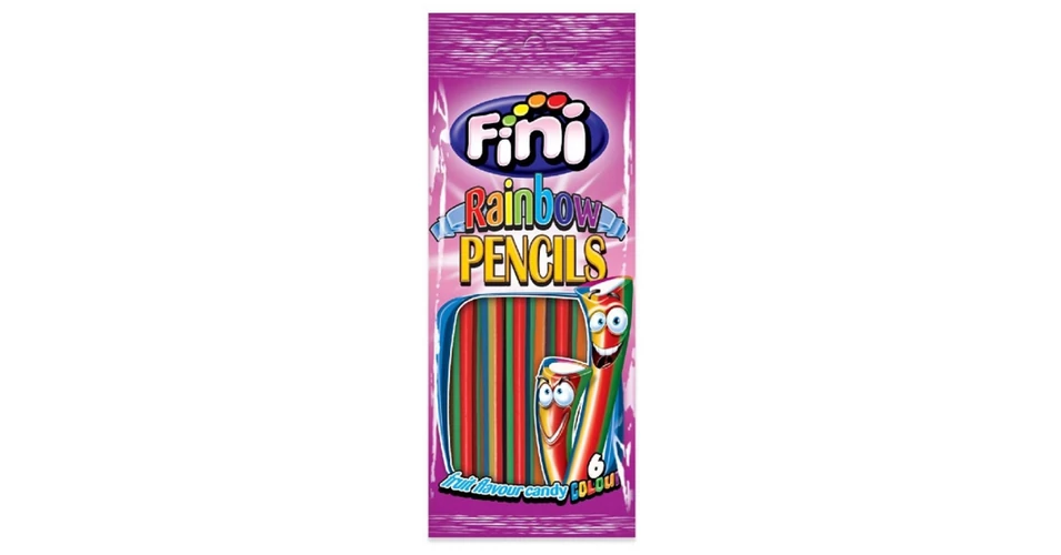 Fini Clear Rainbow Pencils Vegyes Gyümölcs Ízű Gumicukor 75g - Fini ...