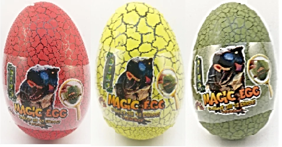 Dínó Magic Eggs 10g(1db) - Játékos édességek - Édességek webáruháza
