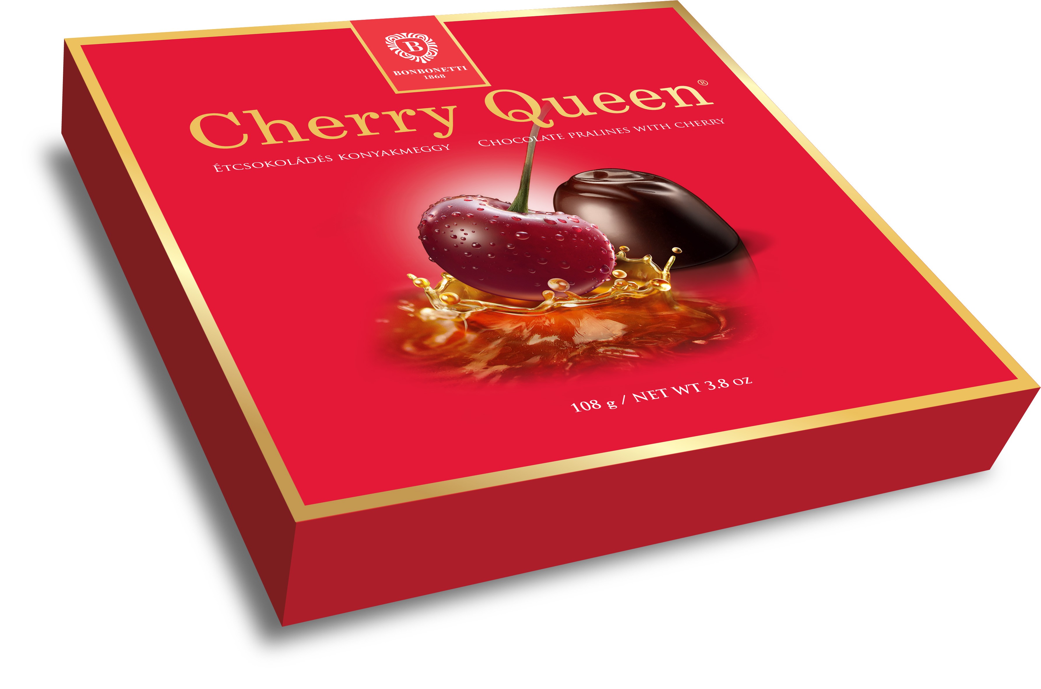 Cherry Queen Konyak Meggy 108g - Alkoholos bonbonok - Édességek webáruháza