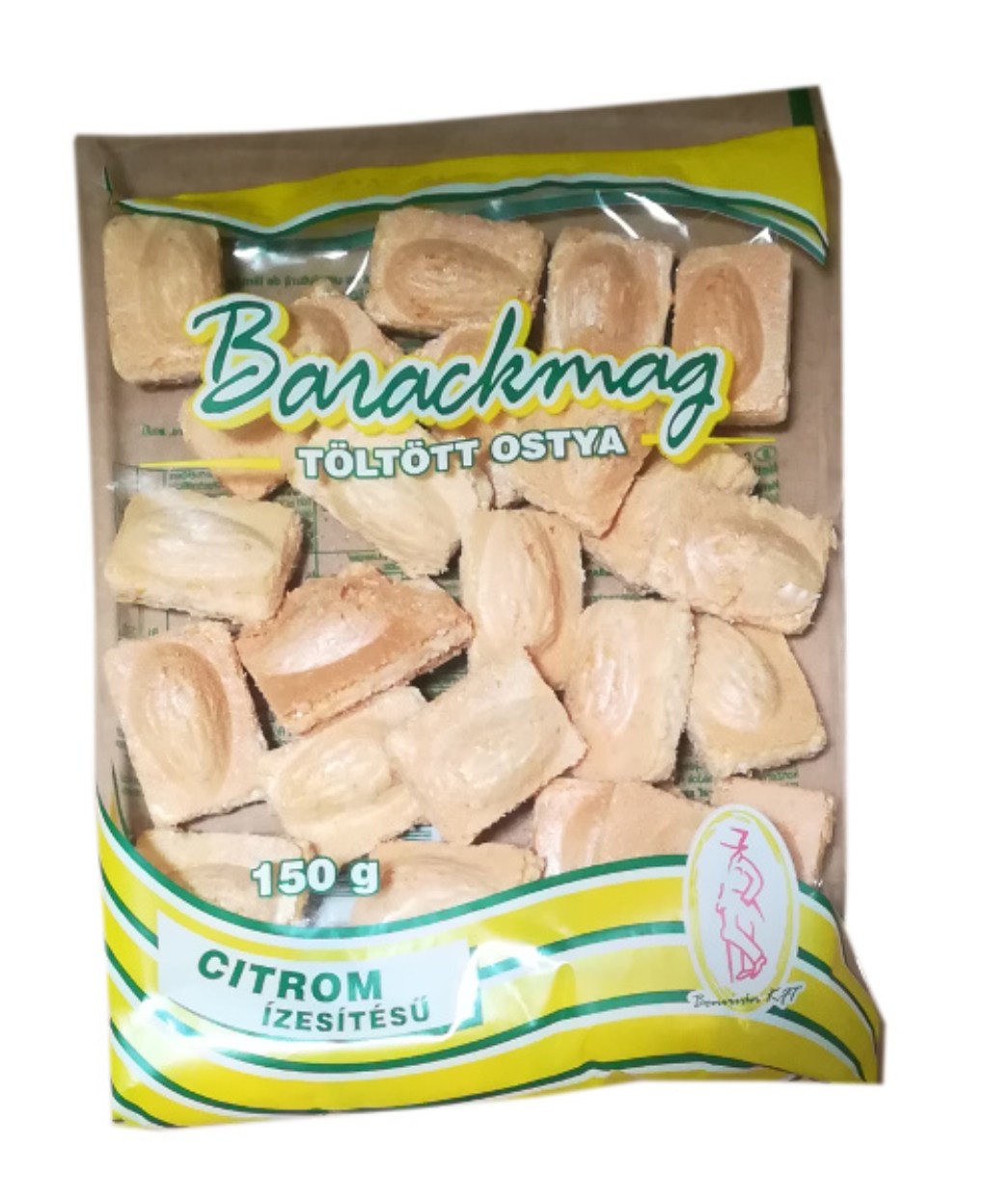 Bonviván Barackmag Citromos Töltött Ostya 150g - Keksz és Sós rágcsálni ...